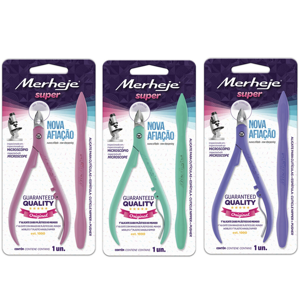 Corta cutícula con Espátula Merheje Basic – ELITE IMPORTACIONES S.A.S.